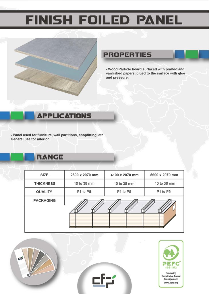 Finish Foil panel - CFP