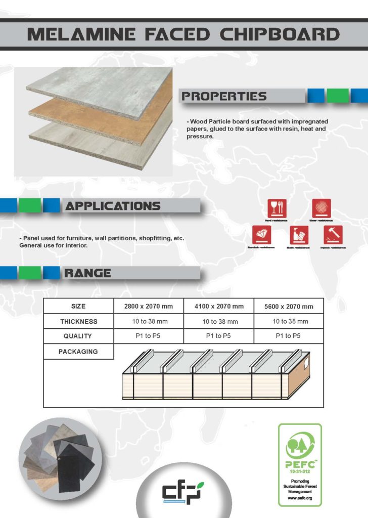 Melamine panel - CFP