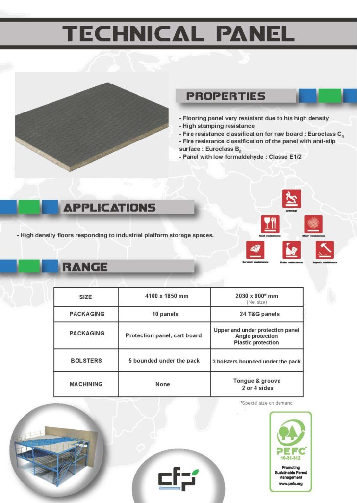 Technical panel - CFP