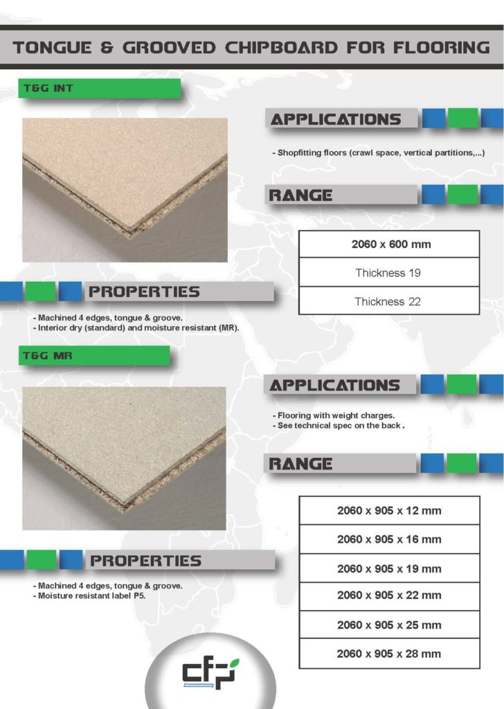 T&G Chipboard - CFP